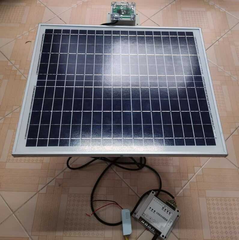 Small System 20W Dual Platform Solar Light Automatic Tracking DC 12V ...