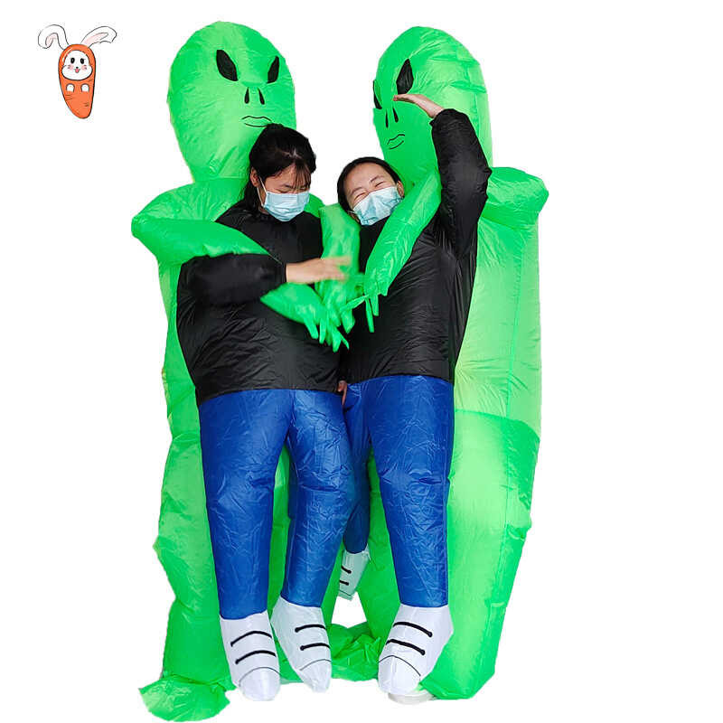 1 Ghost Hug Halloween Spooky Party ET Alien Inflatable Costume | Shopee ...