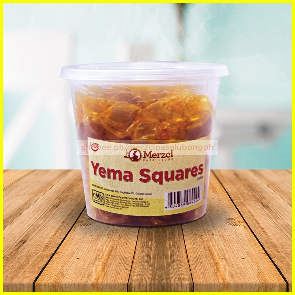 Merzci Yema Squares (Best Bacolod Pasalubong) | Shopee Philippines