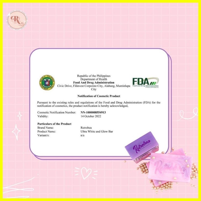 Retrobea Ultra White and Glow Bar (x7 glow whitening soap) | Shopee ...