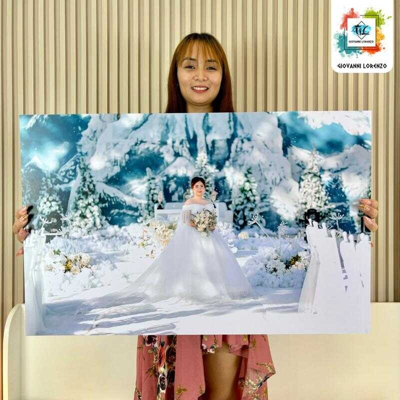 16X25 Personalized Photo Tiles Largest Size | Sintra Board Wall Decor ...
