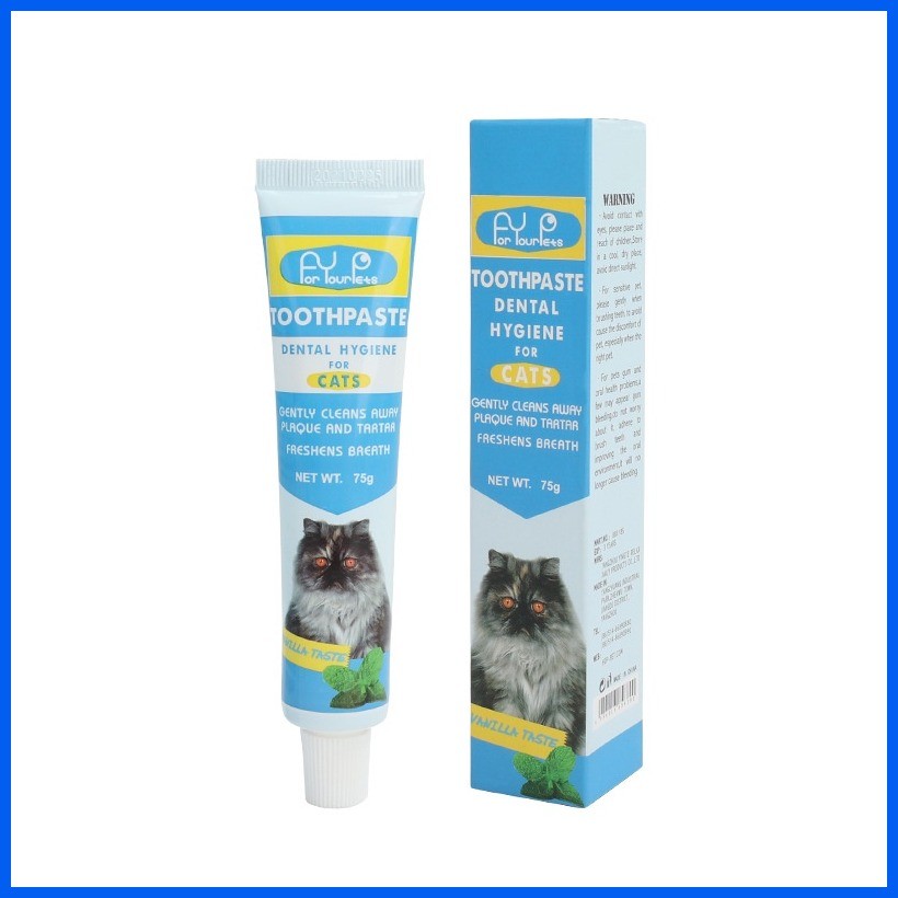 ¤ Cat toothpaste Cat toothbrush Pet supplies Cat toothpaste set Oral ...