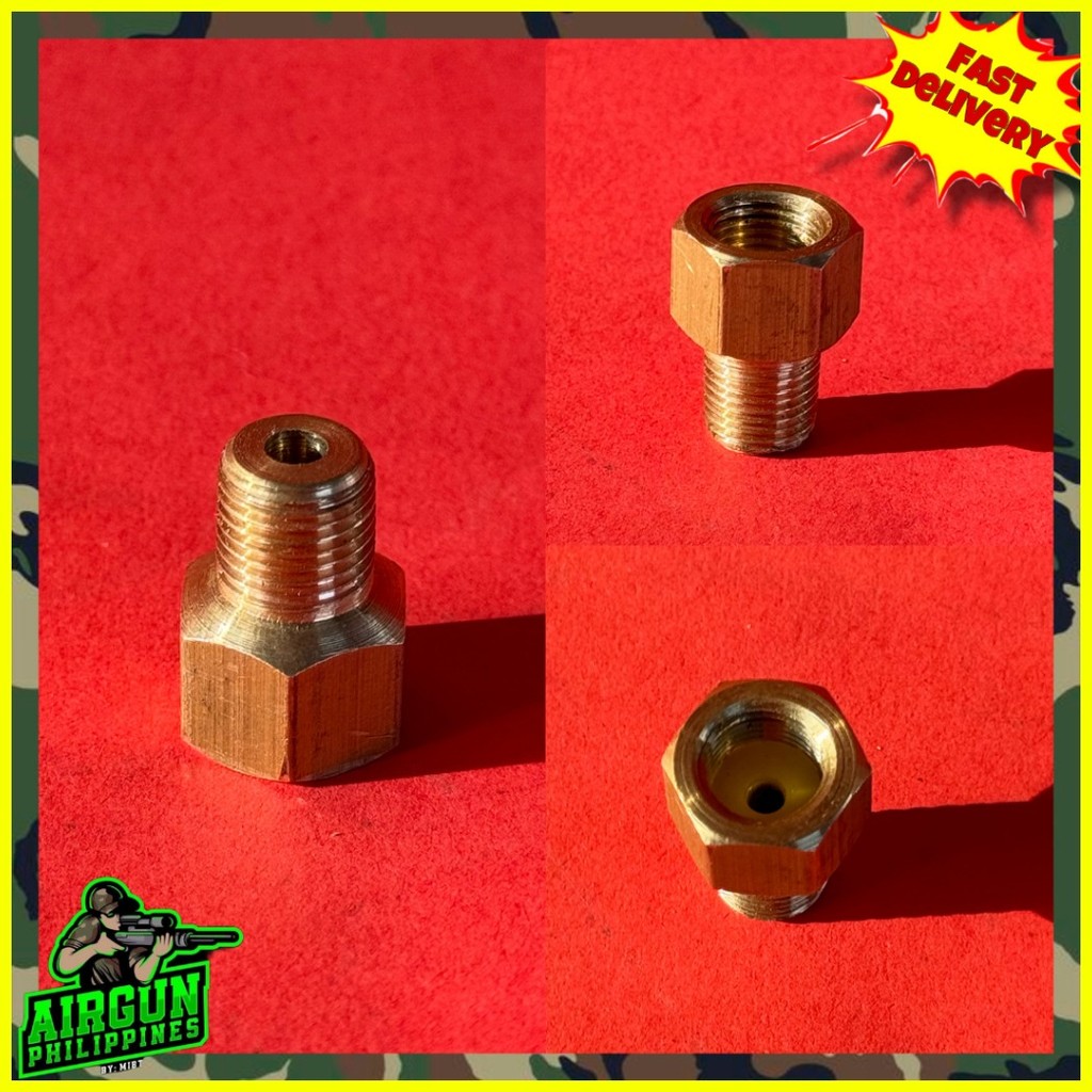 CO2 TANK ADAPTOR PWEDE SA AIRGUN | ADAPTER | FITTINGS | Shopee Philippines