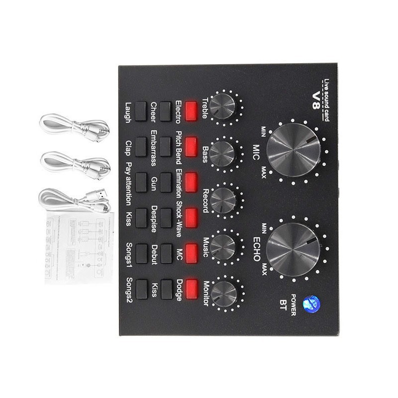 Super low price ️Professional V8 Sound Card Set - Perfect for Computer ...