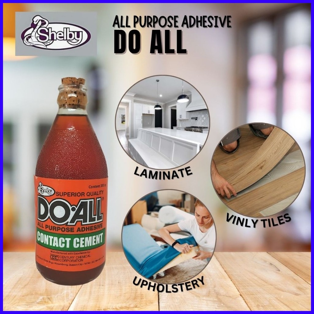 EMJ Shelby DO-ALL All Purpose Adhesive Contact Cement Super Dikit for ...