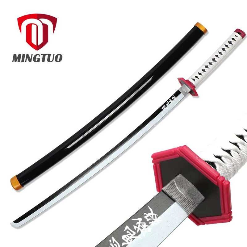 New Handmade Demon Slayer Swords Tomioka Giyuu Anime Cosplay Japan ...