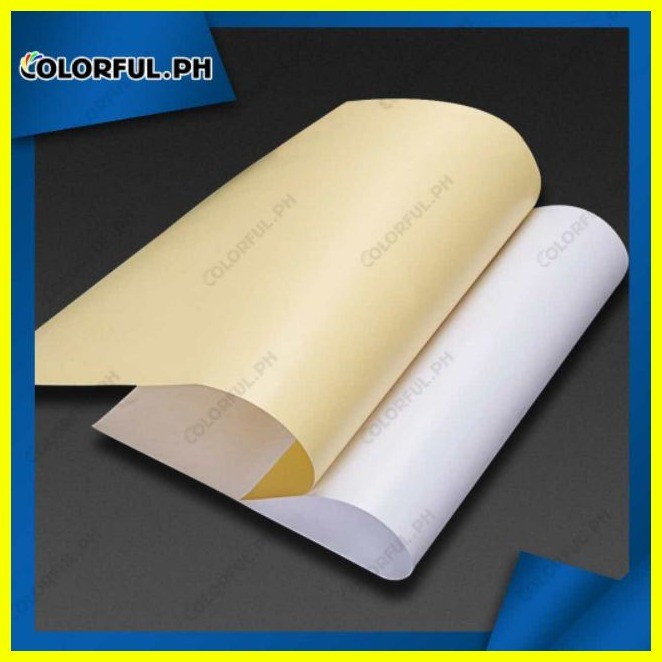 (50pcs) Printable Sticker Paper Matte & Glossy A4 105gsm for inkjet ...