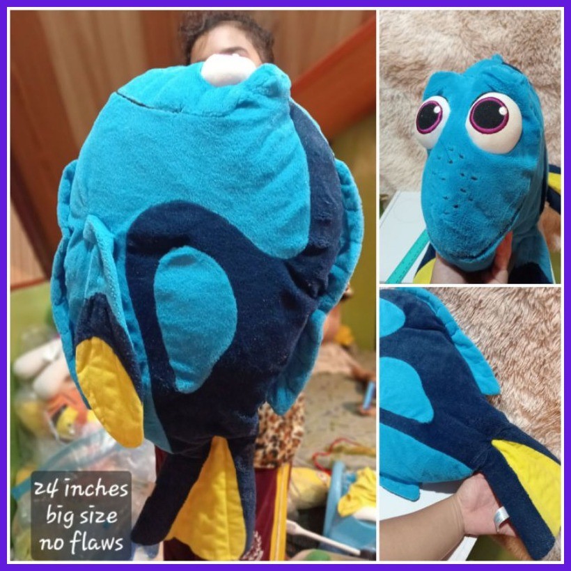⚾︎ Disney Finding characters nemo Dory Gill Flounder plush toy preloved | Shopee Philippines