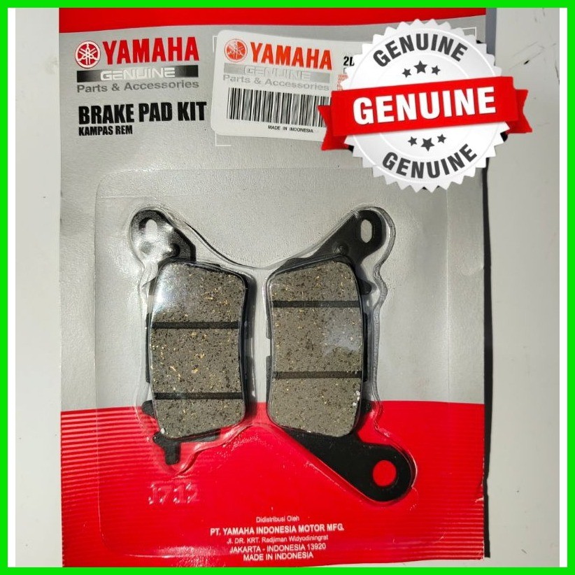 Yamaha Nmax V1,V2/ Aerox V1,V2, Mio i125/ Soul i125 (2DP Front) Disc Brakepad Genuine Parts ...