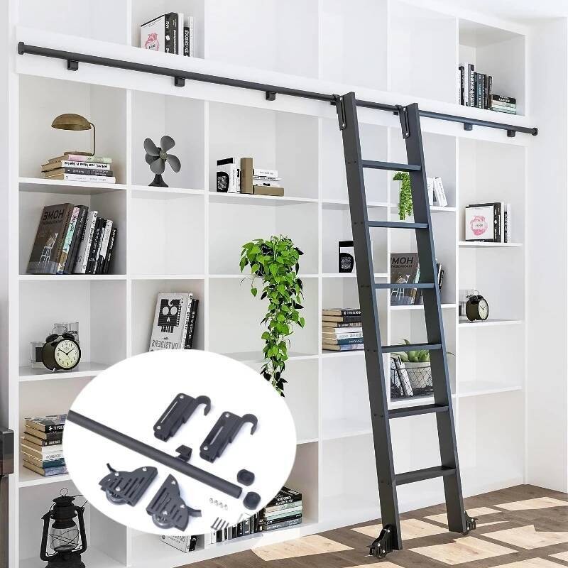 Hook 6.6FT(2M) on Rolling Library Harare Kit NO Ladder,Retractable ...