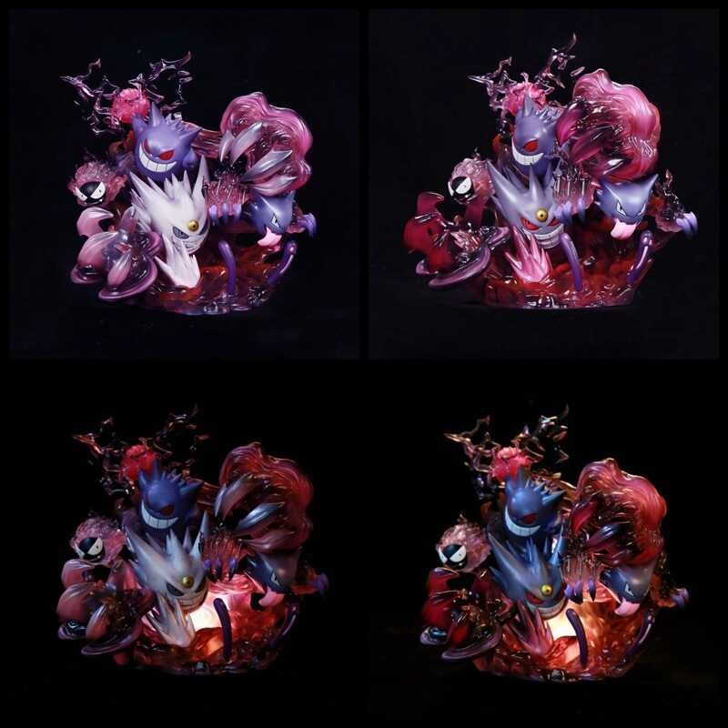 Gengar Family Pokemon GK Fantasy House Shiny Evolution Set Shadow Ball ...