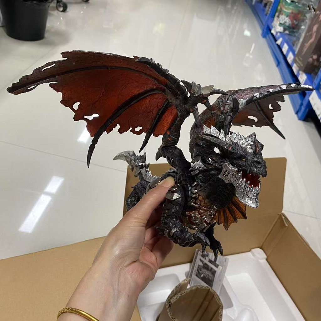 World of Warcraft Deathwing Cataclysm Neltharion Cataclysm Luminous PVC Action Figure | Shopee ...