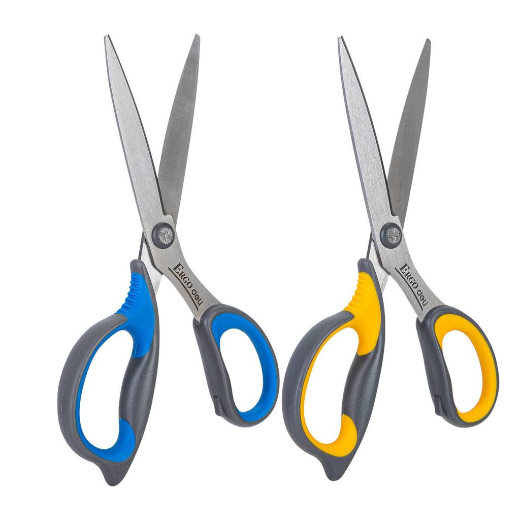 Deli Vusign 17cm Steel Heavy Duty Home Kitchen Scissors Ergonomic ...