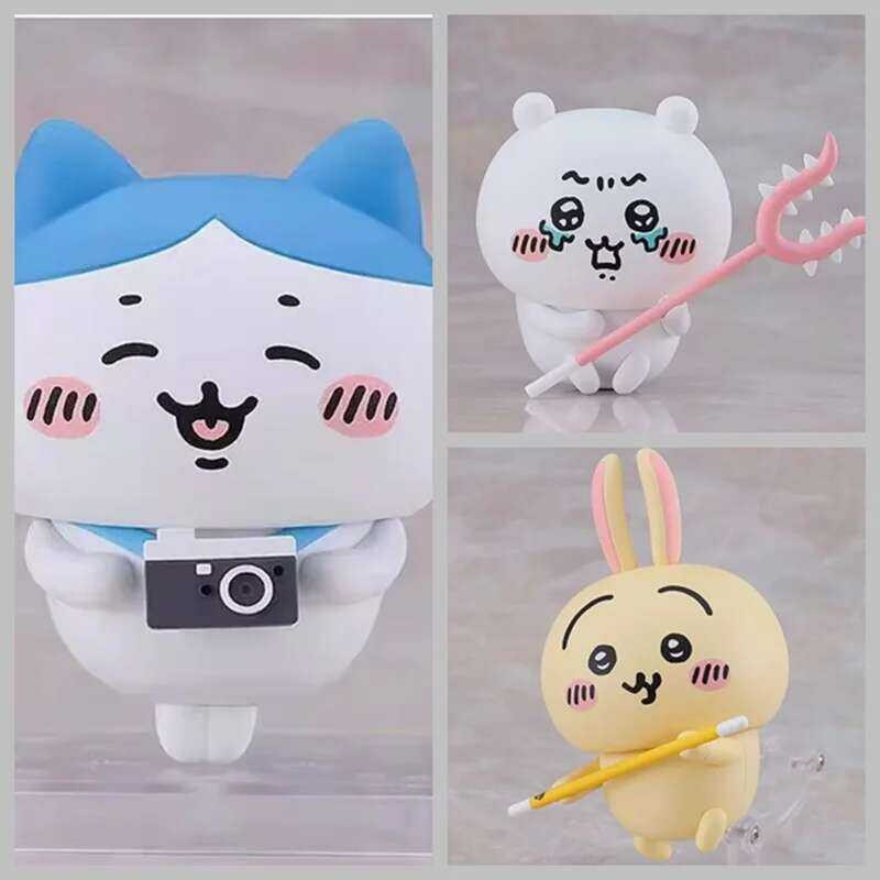 Hachiware Chiikawa Chiikawa Usagi Cute Action Figure Model Toy | Shopee ...