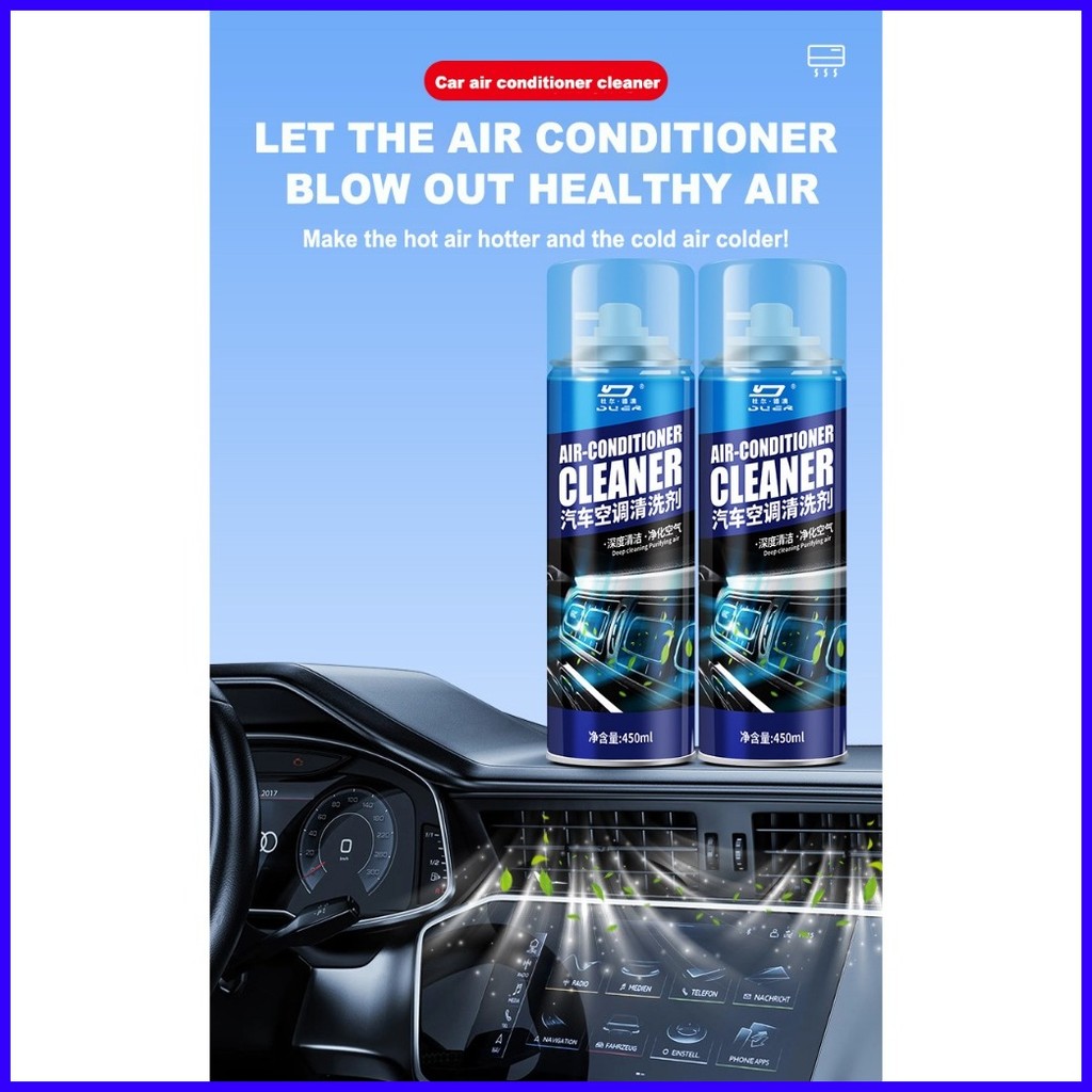 Air Conditioner Cleaner Spray car aircon cleaner No disassemble Foam ...