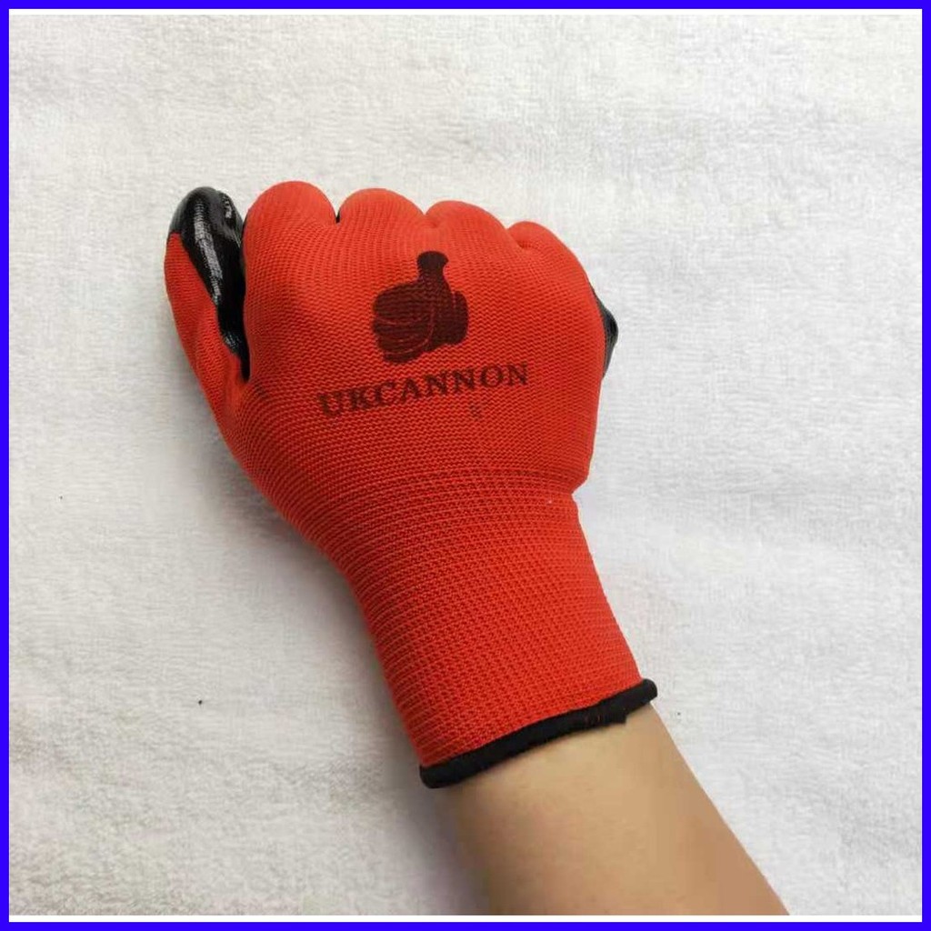 COD -CANNON - CONSTRUCTION GLOVES ( 12 PAIRS IN ONE PACK ) | Shopee ...