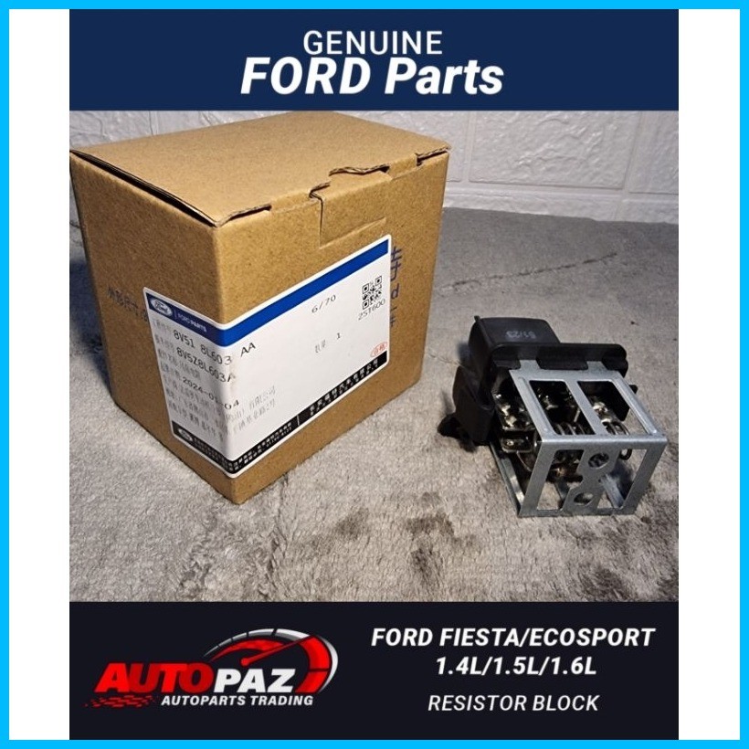 (8V51-8L603-AA) RESISTOR BLOCK FOR FORD FIESTA / ECOSPORT 1.4 1.5 1.6 ...