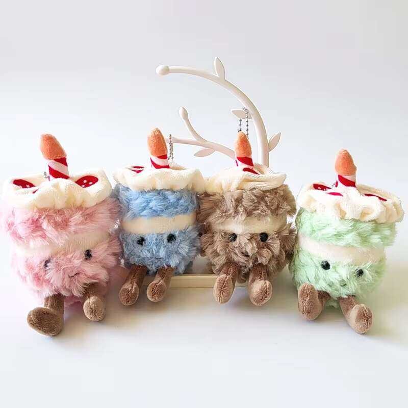 Evet Gifts Su Plush Keychai Blid Box Plush Food Keychai Pedat Fu Toys ...