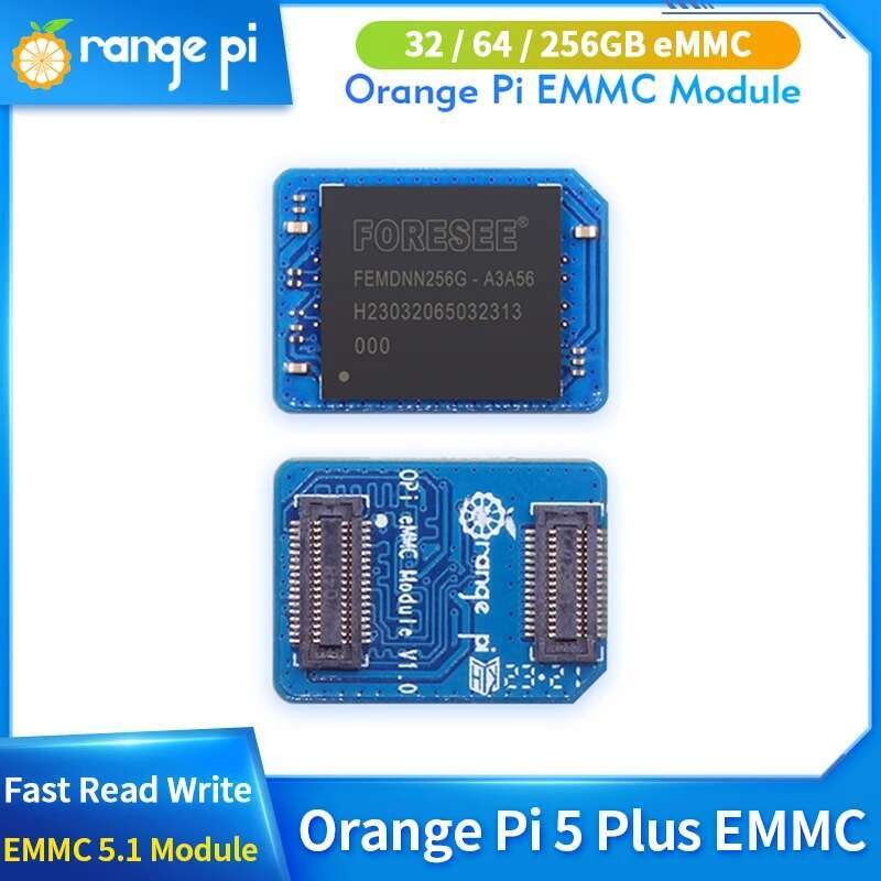 Orange Pi EMMC Module 32GB 64GB 256GB EMMC 5.1 Module for Orange Pi 5 ...