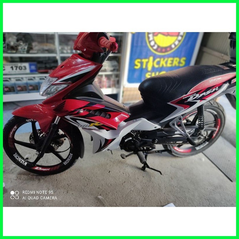 ♣ Honda Wave Dash 110 Mags Decal (Front&rear) | Shopee Philippines