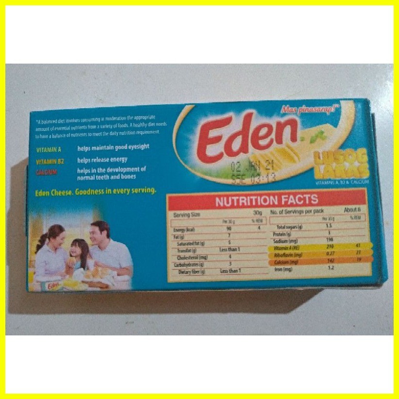 Eden Cheese Original 165g | Shopee Philippines