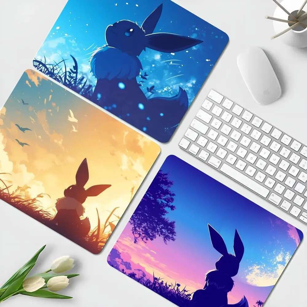 Pokemon Eevee Mouse Pad XS Small Mousepad For PC Gamer Desktop Anime ...
