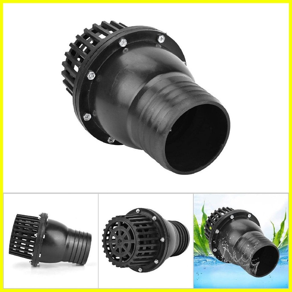 50mm Water Pump Foot Jet Pump Female Connecting PVC Foot Bottom Valve ...