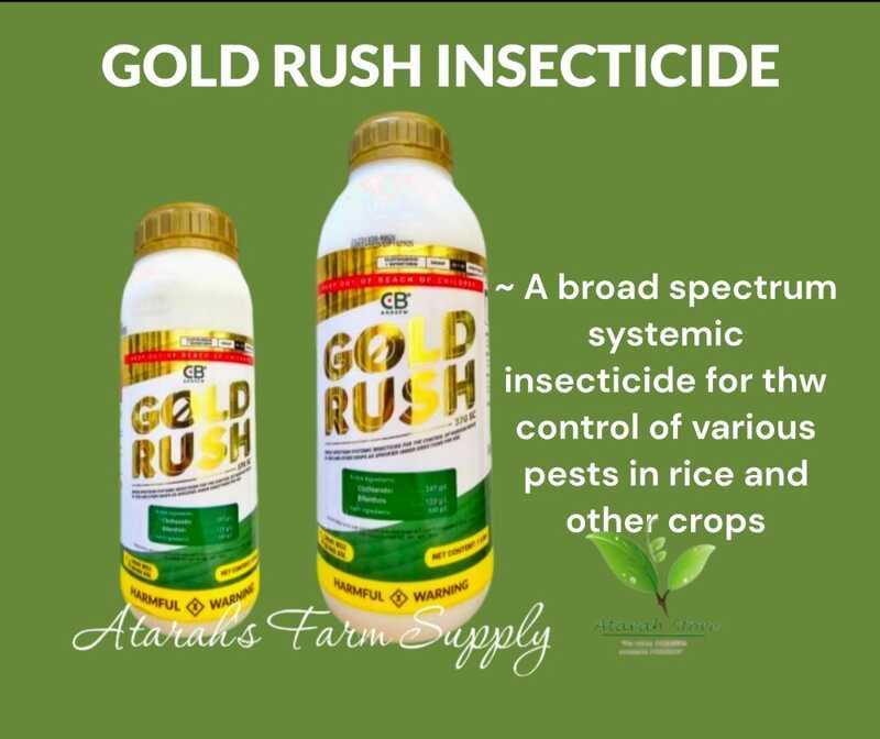 GOLD RUSH Insecticide 500Ml & 1L | Shopee Philippines