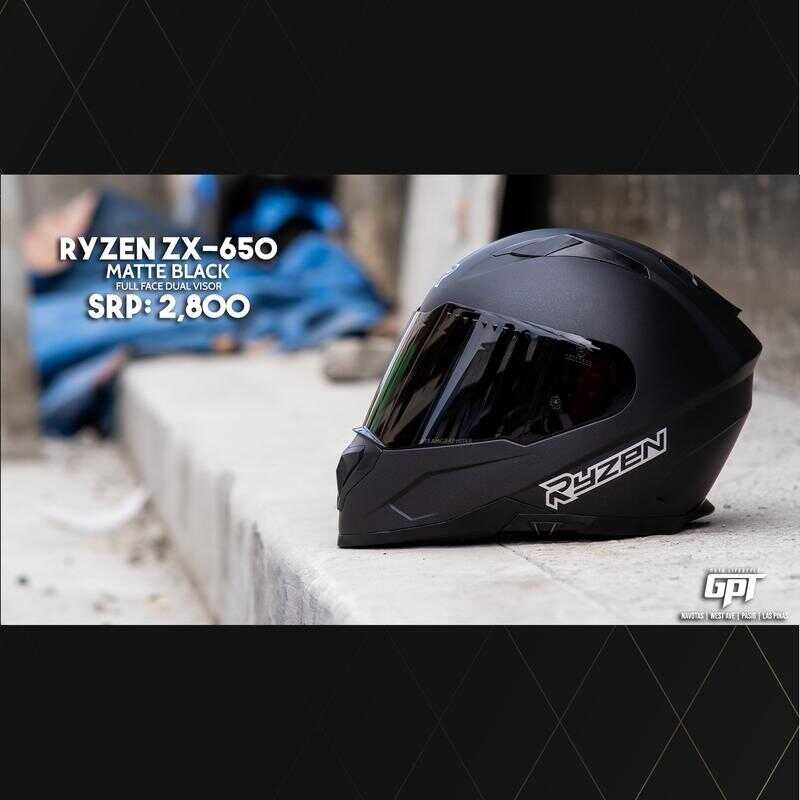 RYZEN HELMETS Zx650 MONO COLORS | Shopee Philippines