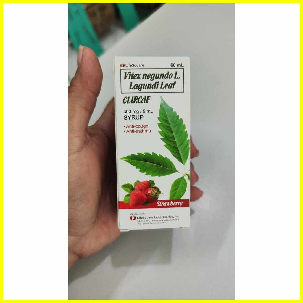 LAGUNDI CLIRCAF FOR KIDS SYRUP STRAWBERRY FLAVOR 60 & 120ml | Shopee ...