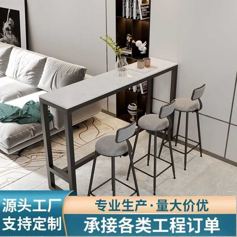 AA Nordic Style Rock Slab Home Use, Wall-Mounted High Stool for Milk ...
