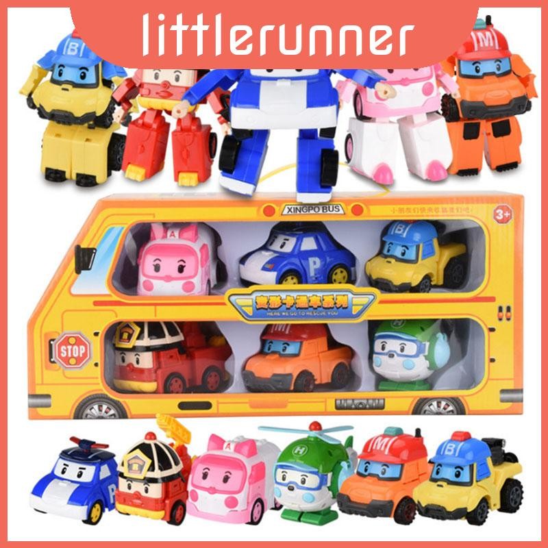 Timeless Amber Roy Transformers Robot Action Figures Bus Car Toys ...