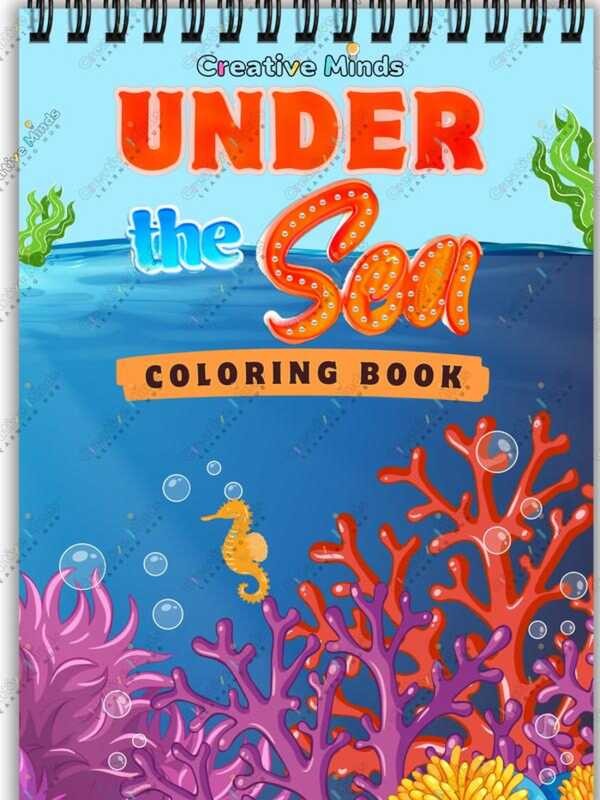 Under The Sea Coloring Book - 30 Pages | Shopee Philippines