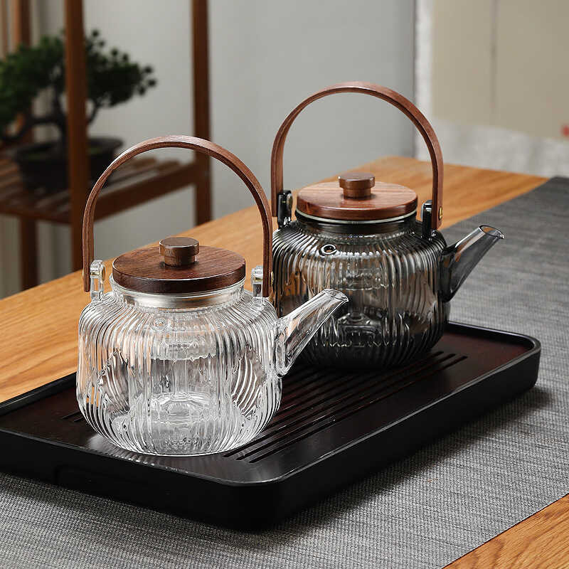 Lifting Beam Glass Teapot Tea Making Household High Temperature ...