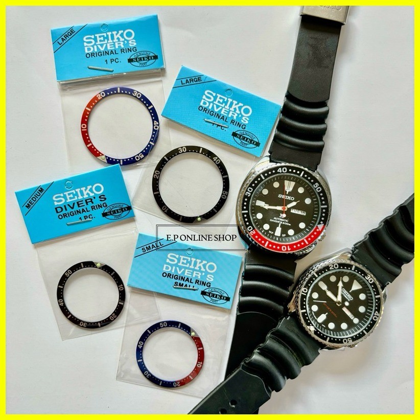 Seiko Divers Original Bezel Ring 10Bars (Small/Medium/Large) Made in ...