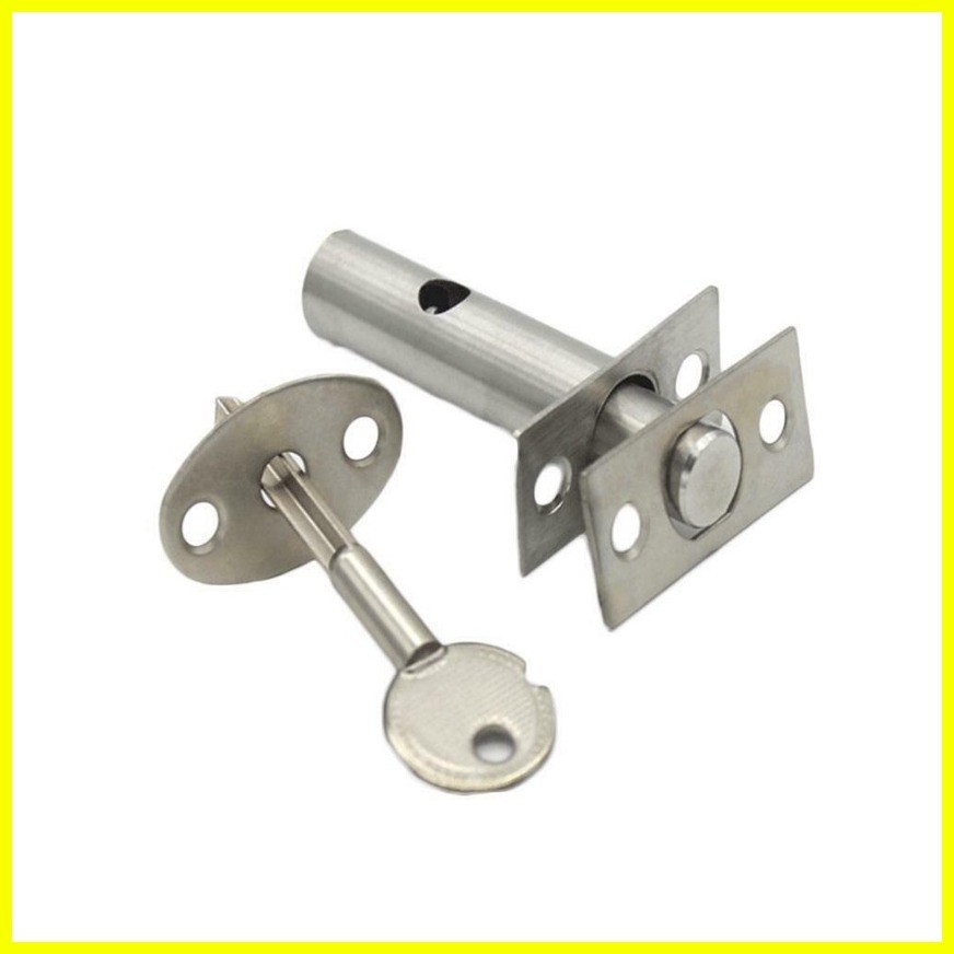 Universal Steel Pipe Lock Invisible Hidden Lock Fire Door Escape Aisle ...