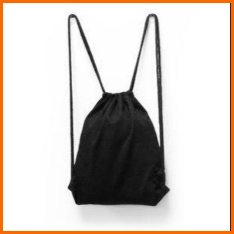 Black String Backpack (plain) | Shopee Philippines