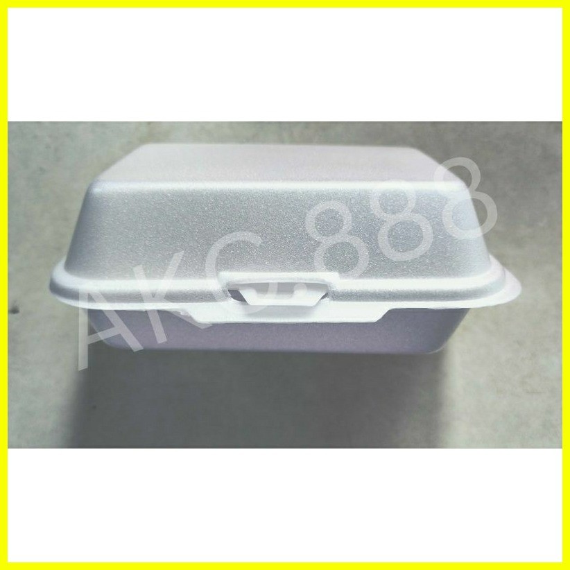 50 pcs - Noodle Box Styro, Disposable Styro box, Food styro, Meal Box ...