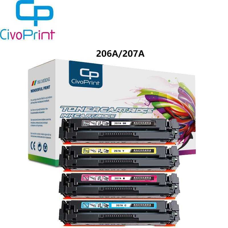 0 Civoprint 206A W2210 207A Cartridge Compatible For HP Laserjet Pro ...