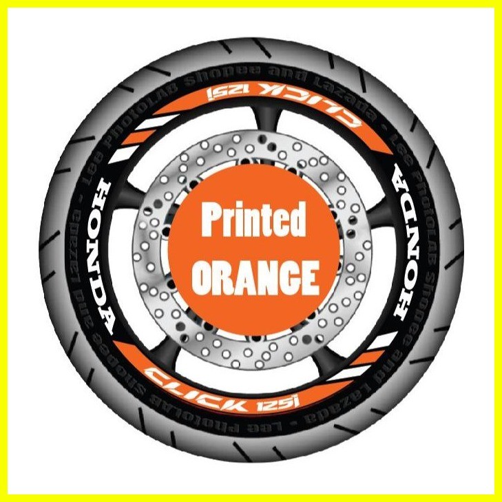 Honda CLick 125i Printed MAGs Decals Sticker (Front and Back) | Shopee ...