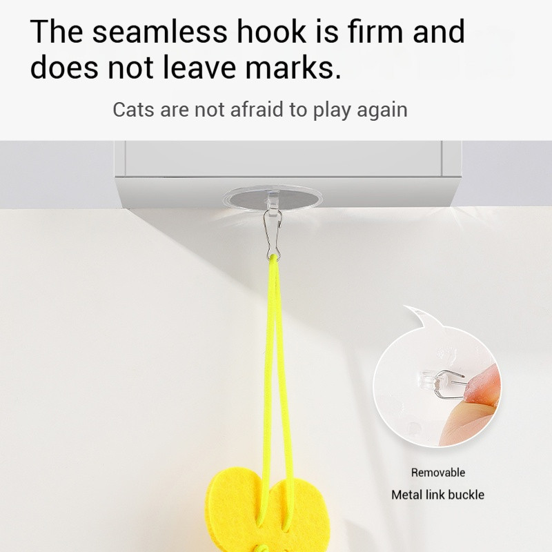 Cat Teaser Toy Pet Toy Hanging Swing Series Plush Toys With Bells Self ...