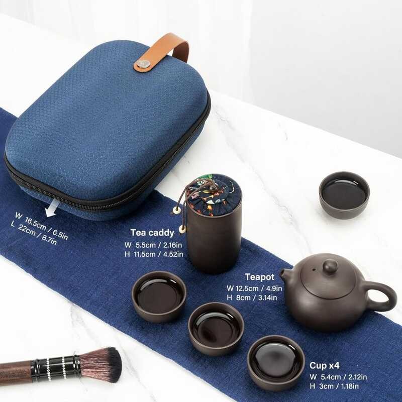 BH Kung Fu Set,Travel Fu Pot Cup Set,Portable Chinese Set, Porcelain ...