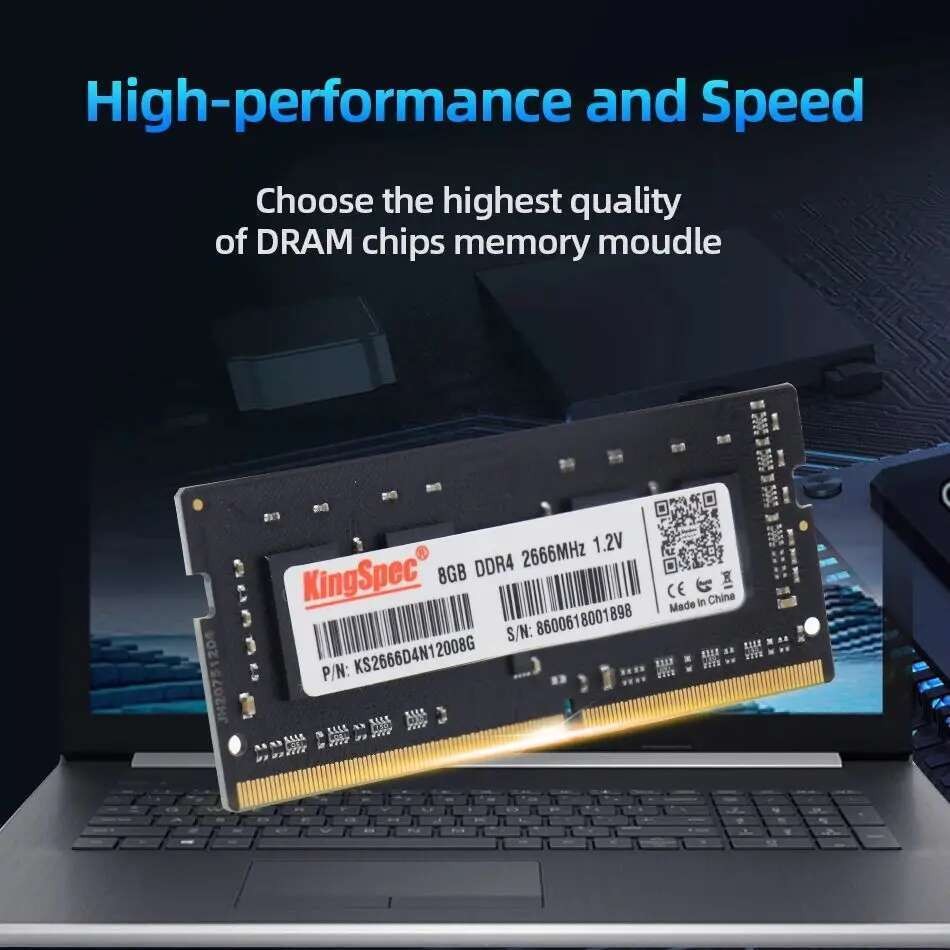 DDR5 KingSpec 4800MHz 5600MHz Memory Ram DDR4 8GB 16GB 3200MHz SODIMM ...