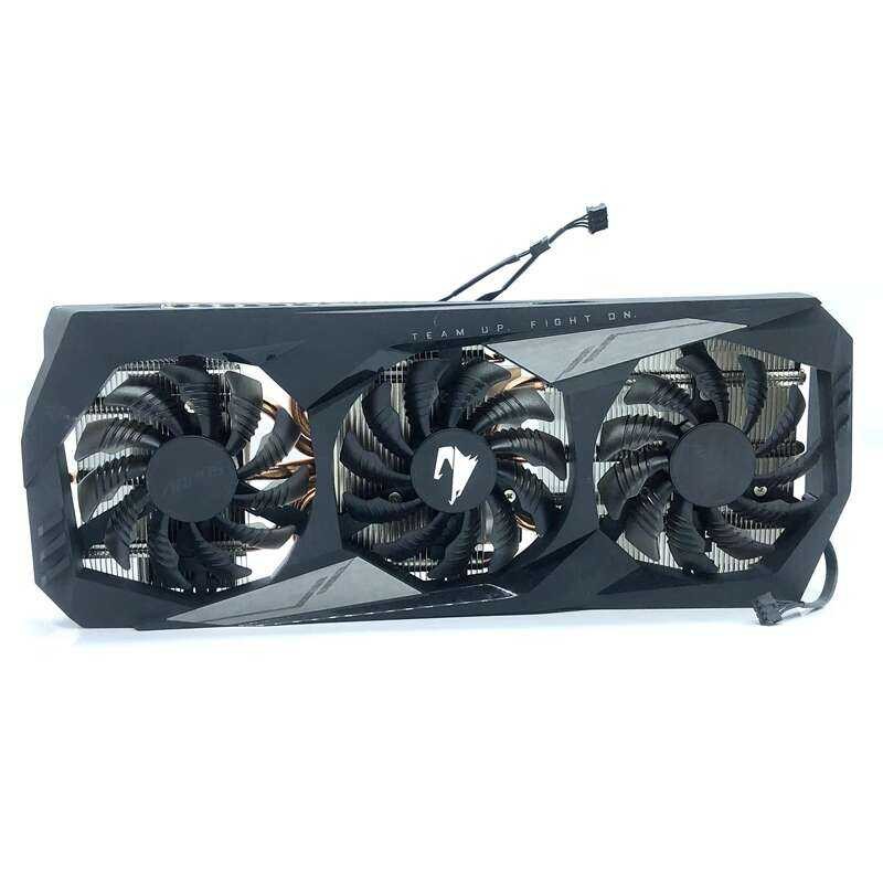 Gigabyte GTX 1660 Heatsink Hole Pitch 5.1cm Three Fans Desktop Computer ...