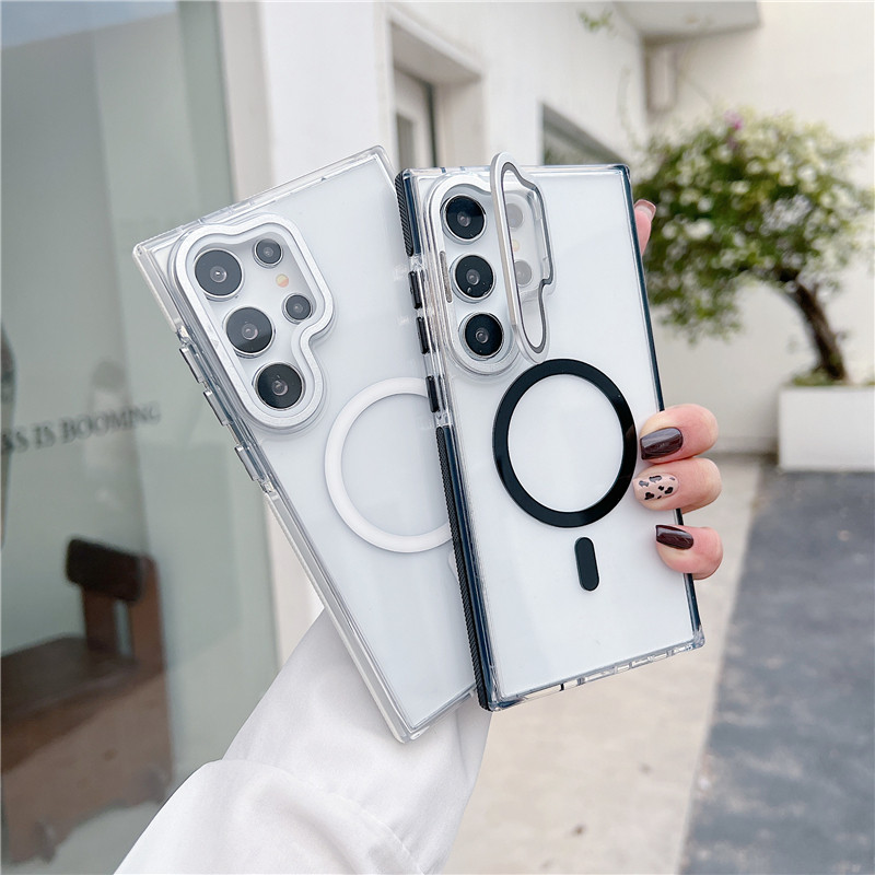 High definition metal lens cover phone case For Samsung S25 S24 S23 ...