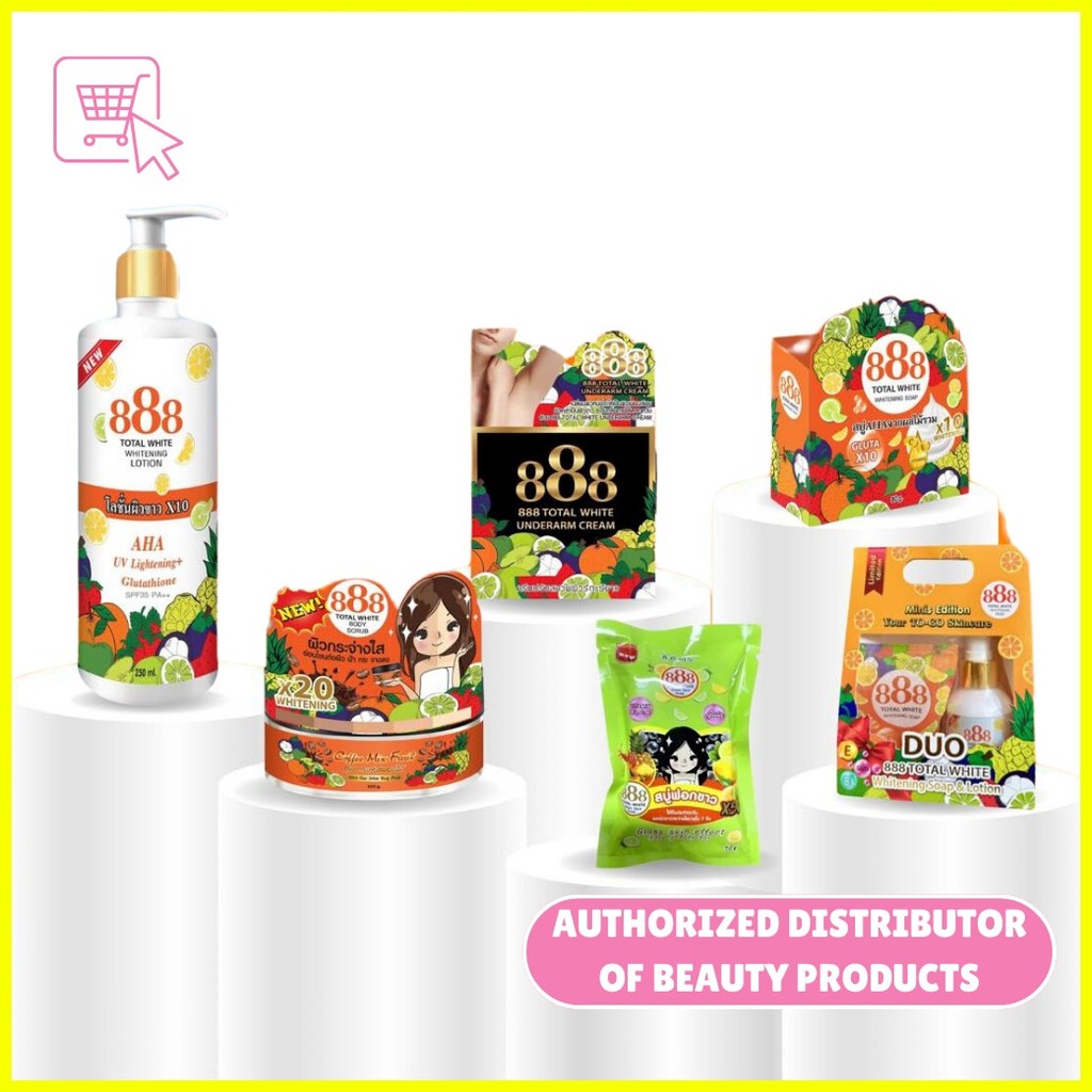 888 Total White Whitening Lotion (Deep Nourishing Premium Creamy Lotion ...