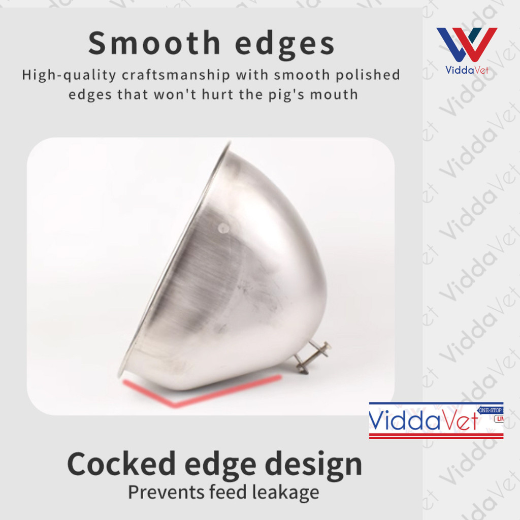 Stainless Feeding Trough for Swine Farrowing Stall Automatic • Sow ...