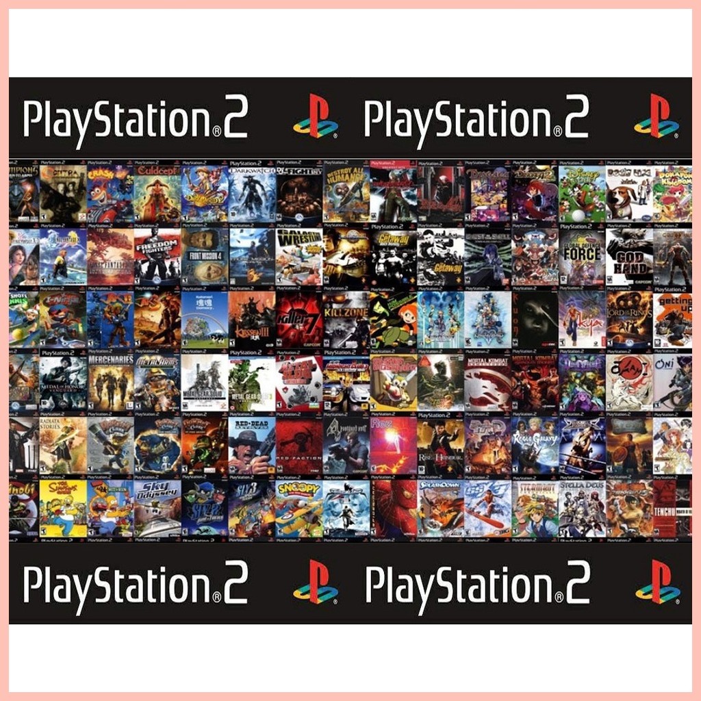⛪ ⚎ ⚷ PS2 CD Games Burn for Modified PS2 | Shopee Philippines