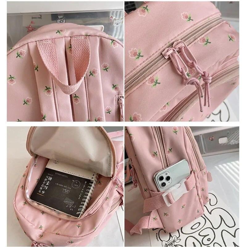 Dodo Cute Mini backpack printed rose large capacity School Bag girl ...