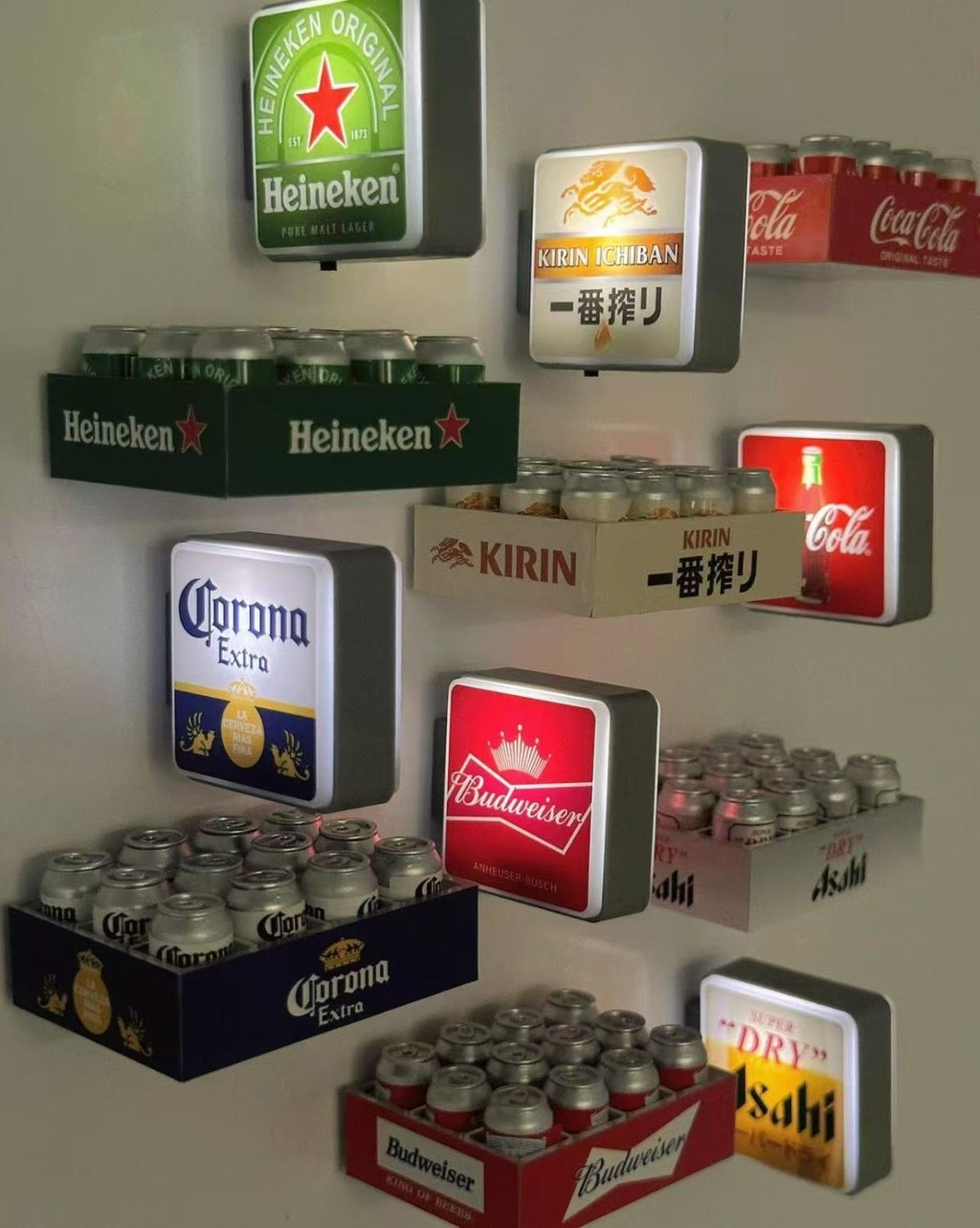 Budweiser Beer Light Plate Refridgerator Magnets Magnetic Sticker ...